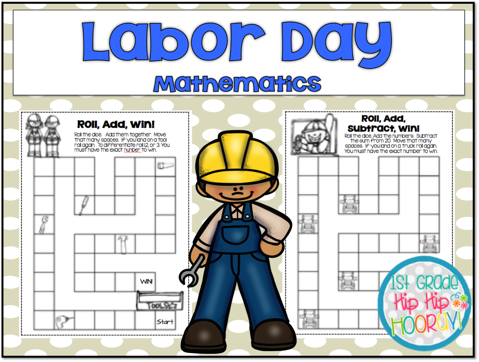 1st Grade Hip Hip Hooray!: Labor Day! #morethanathreedayweekend