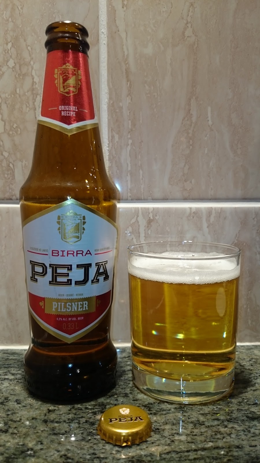 Beer Atlas: Birra Peja Pilsner (Kosovo)