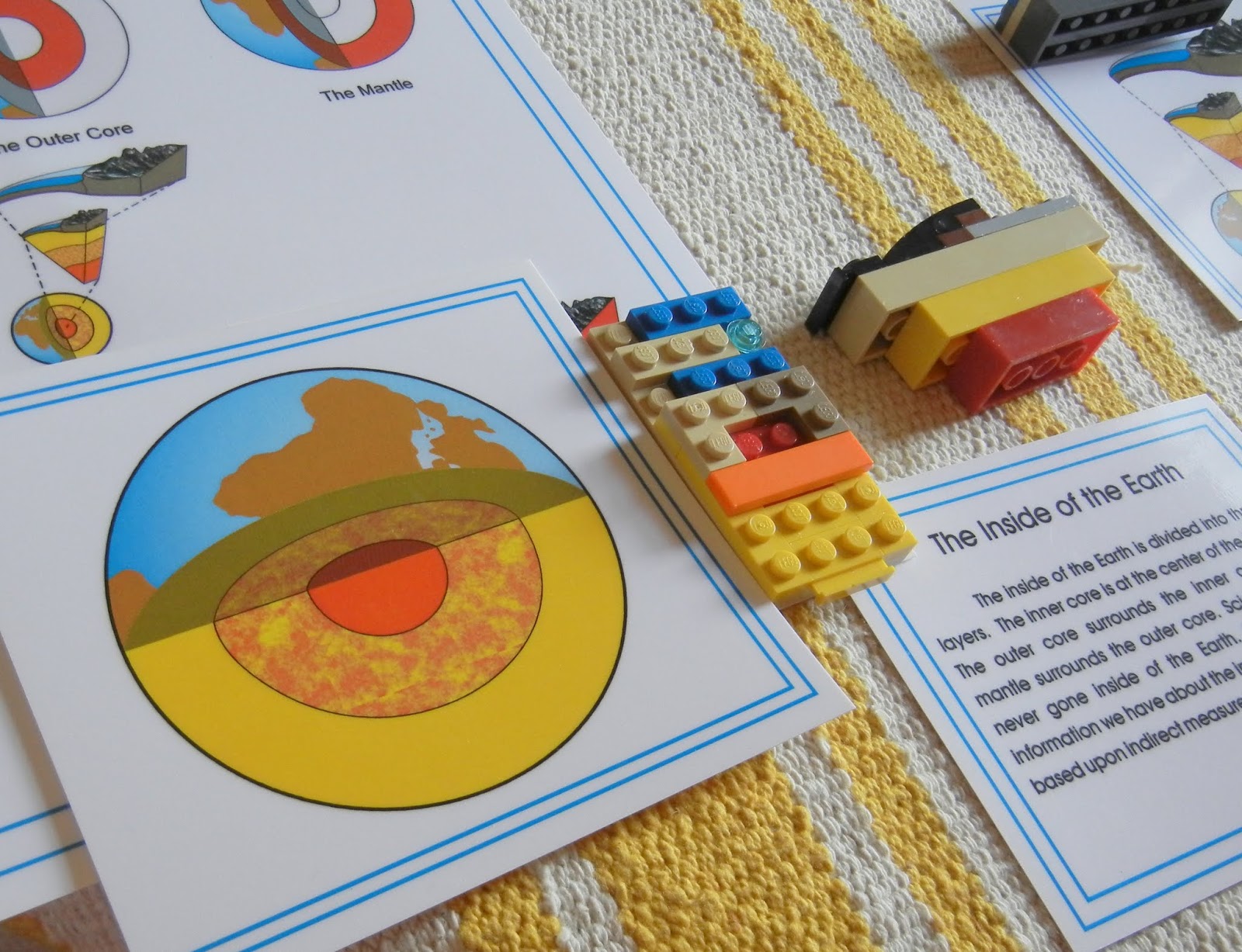 Montessori Layers of the Earth, Activities For Kids - "Making ...