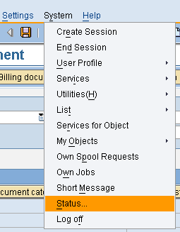 Finding Transaction Code of a SAP Screen/Page. | SAP ABAP Online Tutorials
