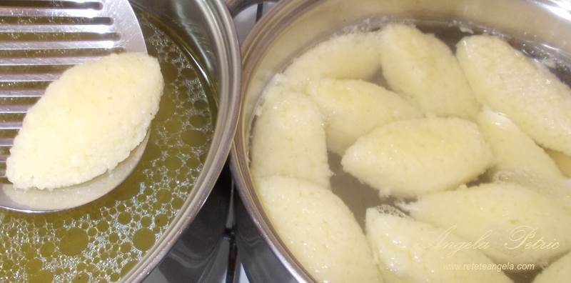 Galuste de gris pufoase ~ Retete culinare simple si gustoase