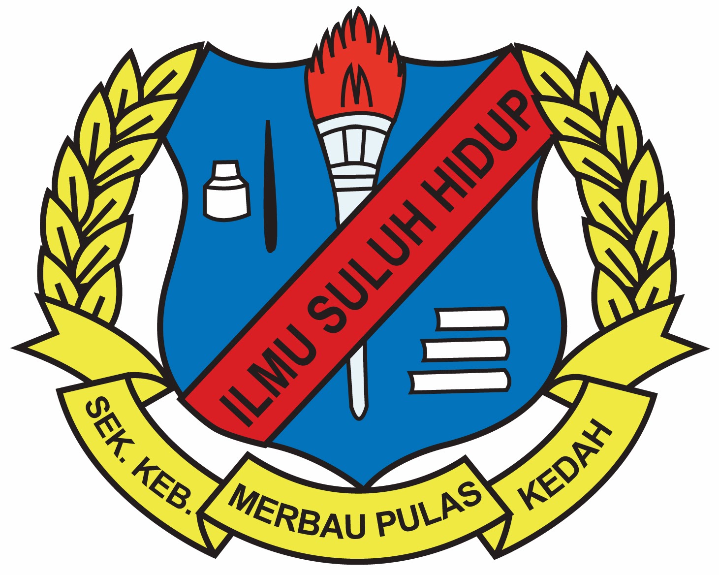SEKOLAH KEBANGSAAN MERBAU PULAS: Logo Sekolah/ School Emblem