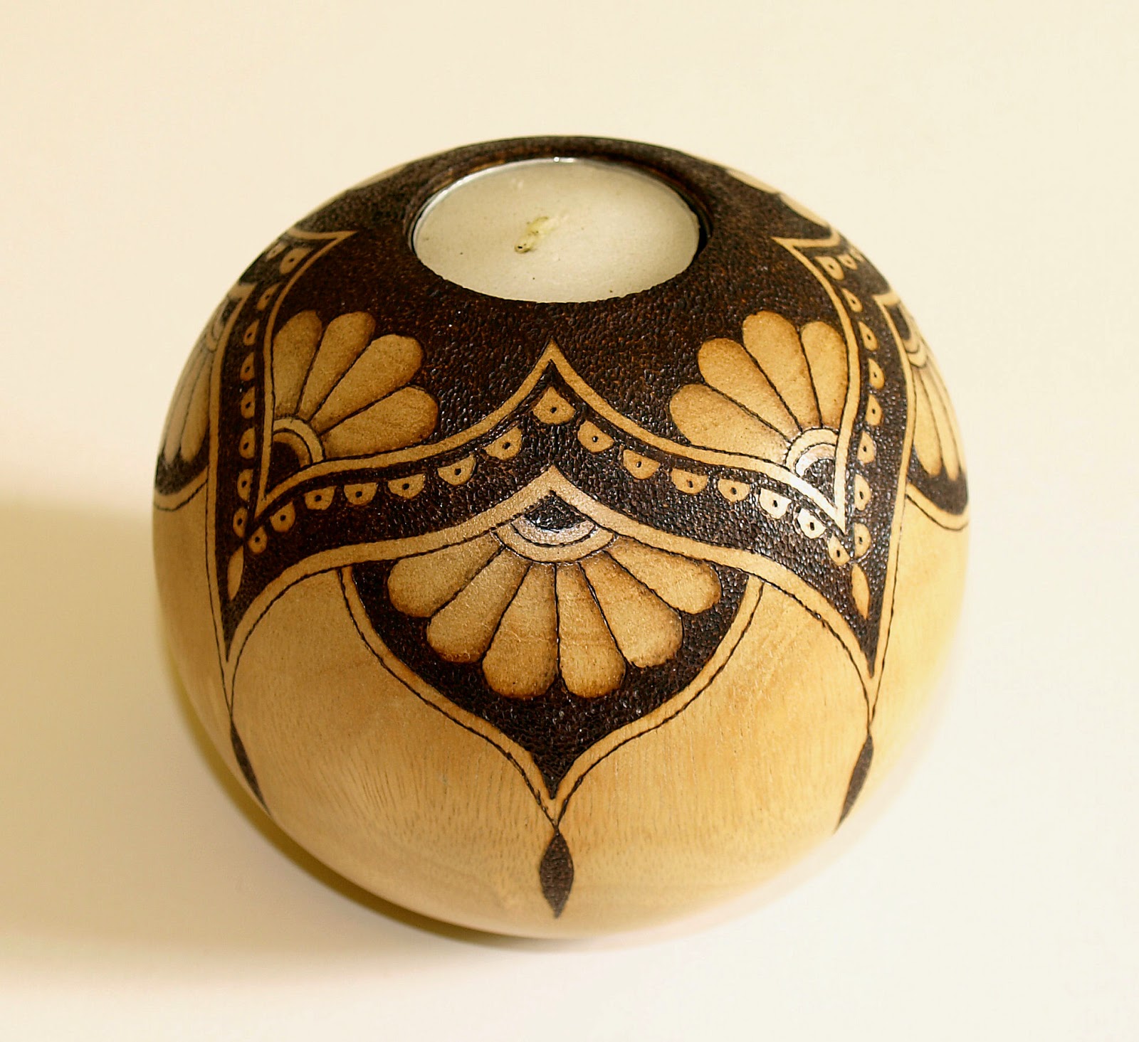 Sparkly Spiral Pyrography: Gallery