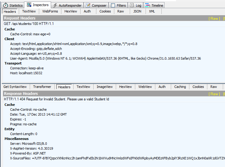 Muhammad Shujaat Siddiqi: ASP.NET Web API 2 - Responding to Errors