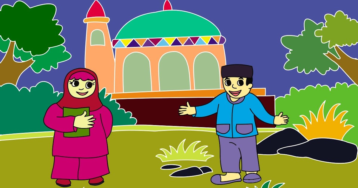 34+ Belajar Mengaji Gambar Kartun Anak Mengaji Background - purplespiralstudio