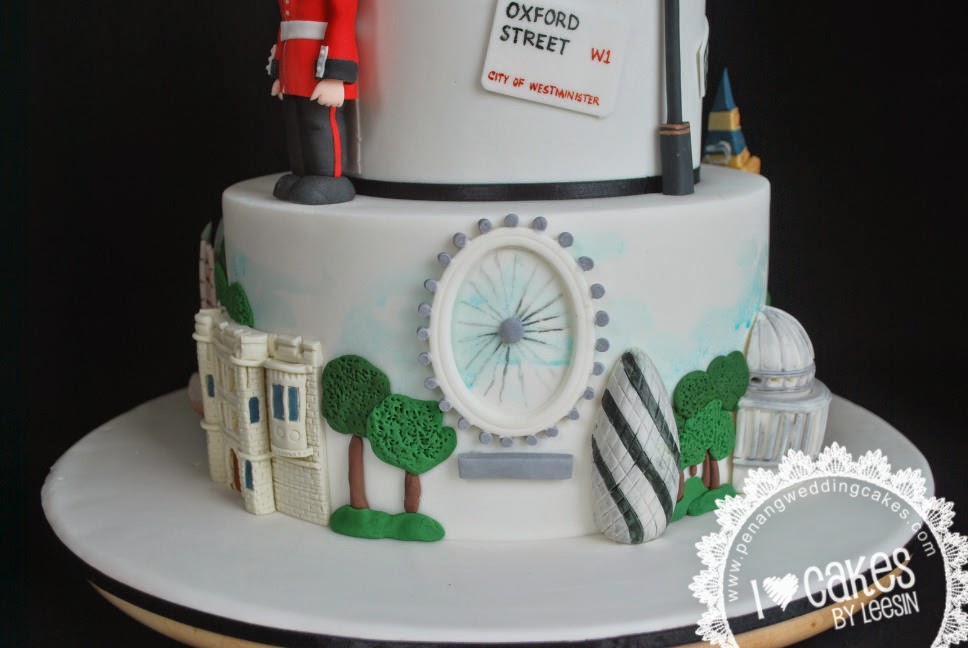 Penang Wedding Cakes by Leesin: London Cakes