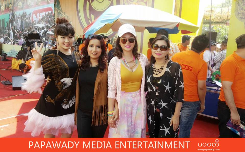 Moe Yu San's Thingyan Fashion and Snapshot Photos Day 2 & 3 in Nay Pyi Daw