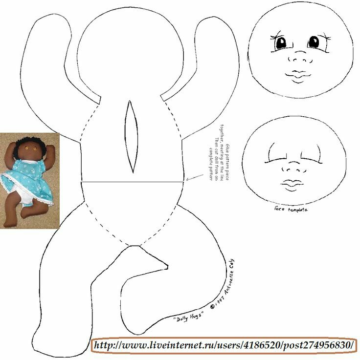 Molde Bebê grátis-artesanato feltro e tecido - Feltro e moldes para ...