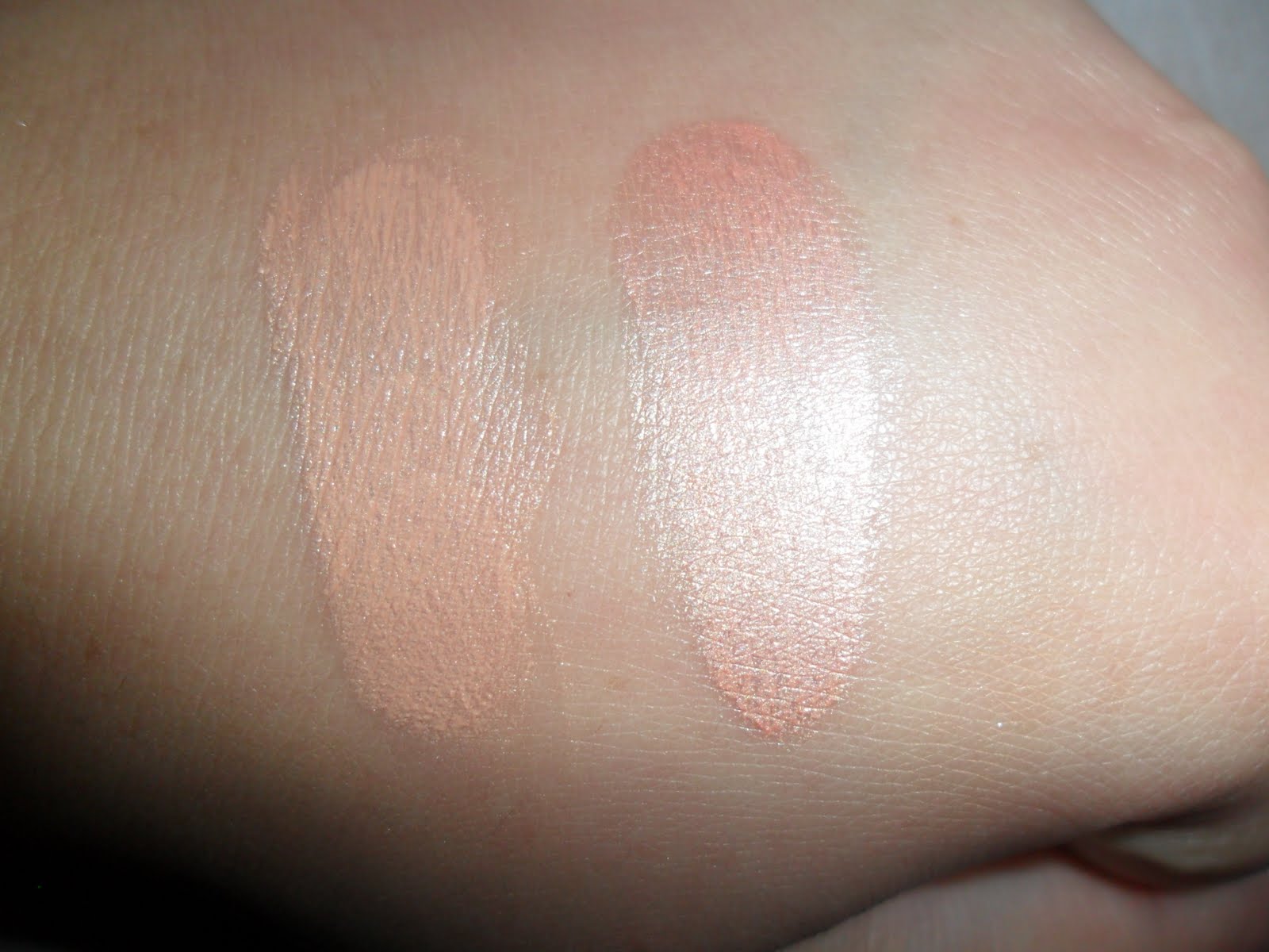 Ace Stace Beauty: Dupes? MAC Hush Cream Colour Base Vs. Maybelline ...