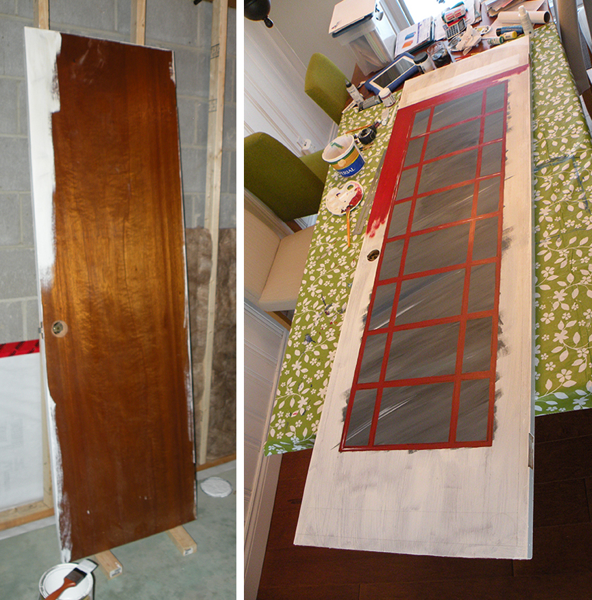 Limegreen & Ultramarine Creative Studio: English Phone Booth Closet Door