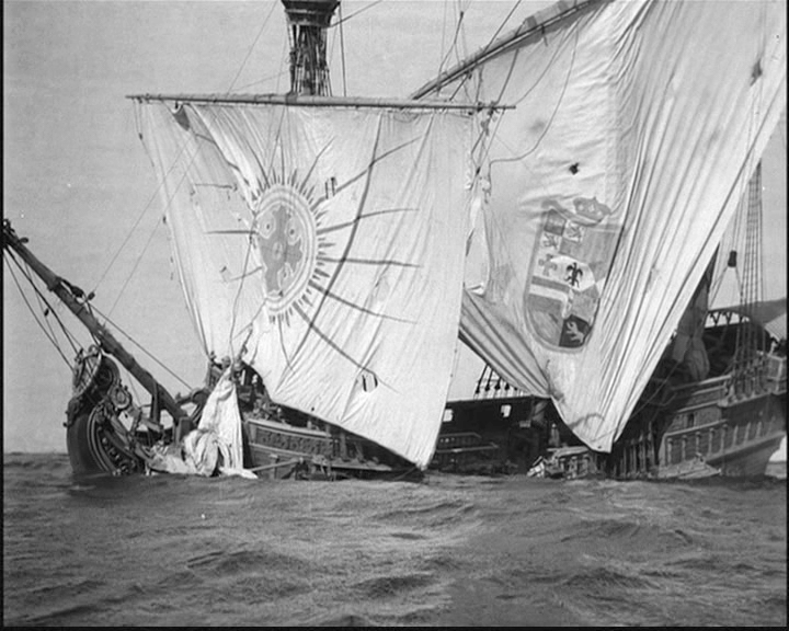 model ships in the cinema: The Sea Hawk 1940
