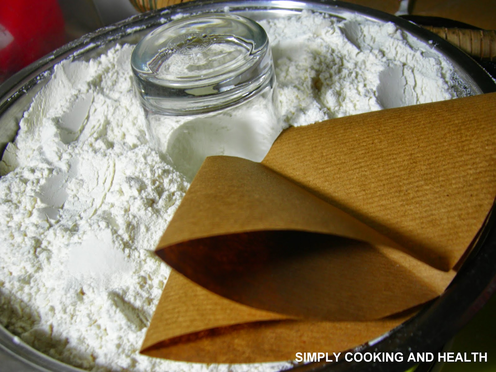 Simply Cooking and Health: Steaming all-purpose flour