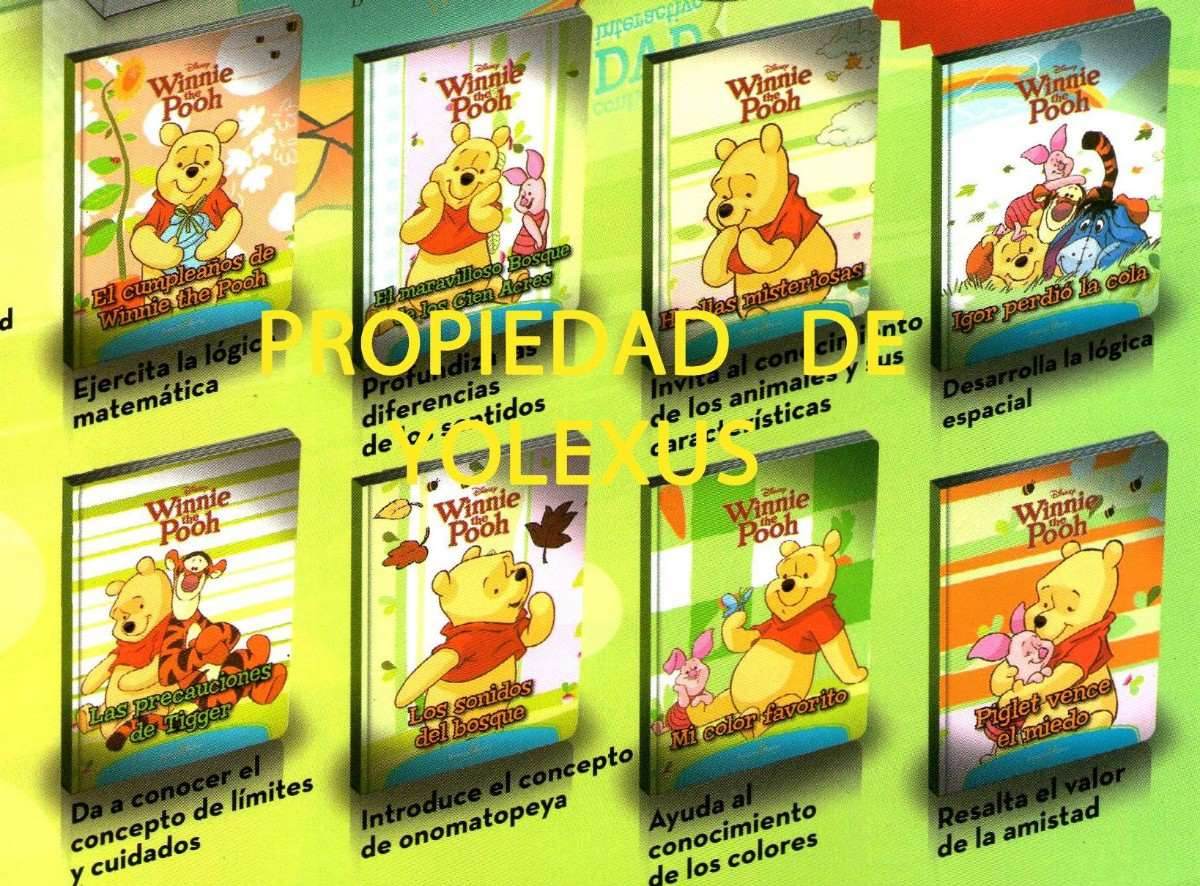 COLECCION DE CUENTOS DE WINNIE THE POOH CON CD ROM