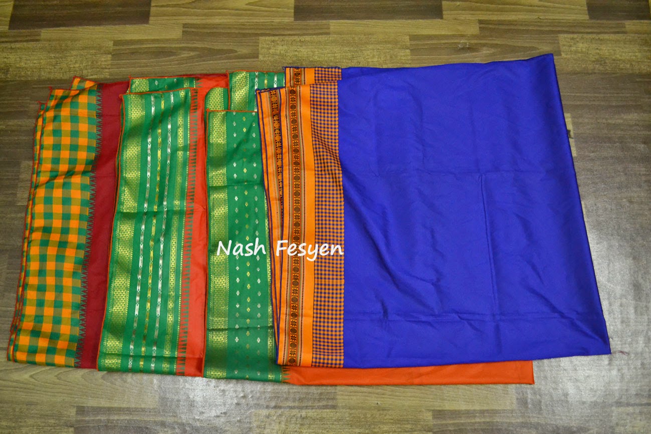 Nash Fesyen: Shawl Kain Sari