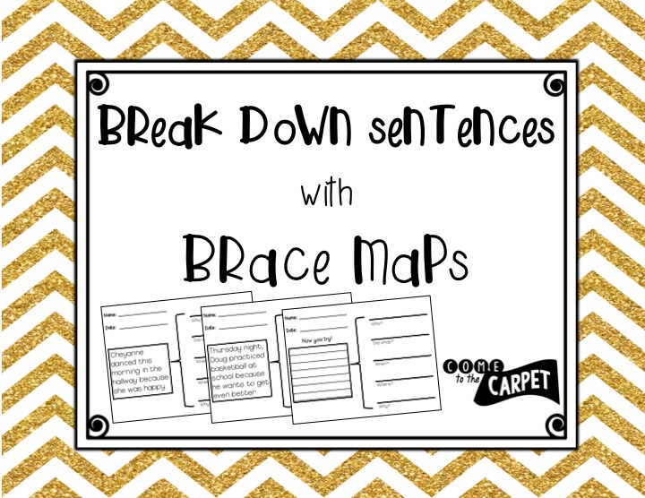 Classroom Freebies Too: Break Down Sentences with Brace Maps Classroom Freebies Too: Break Down Sentences with Brace Maps