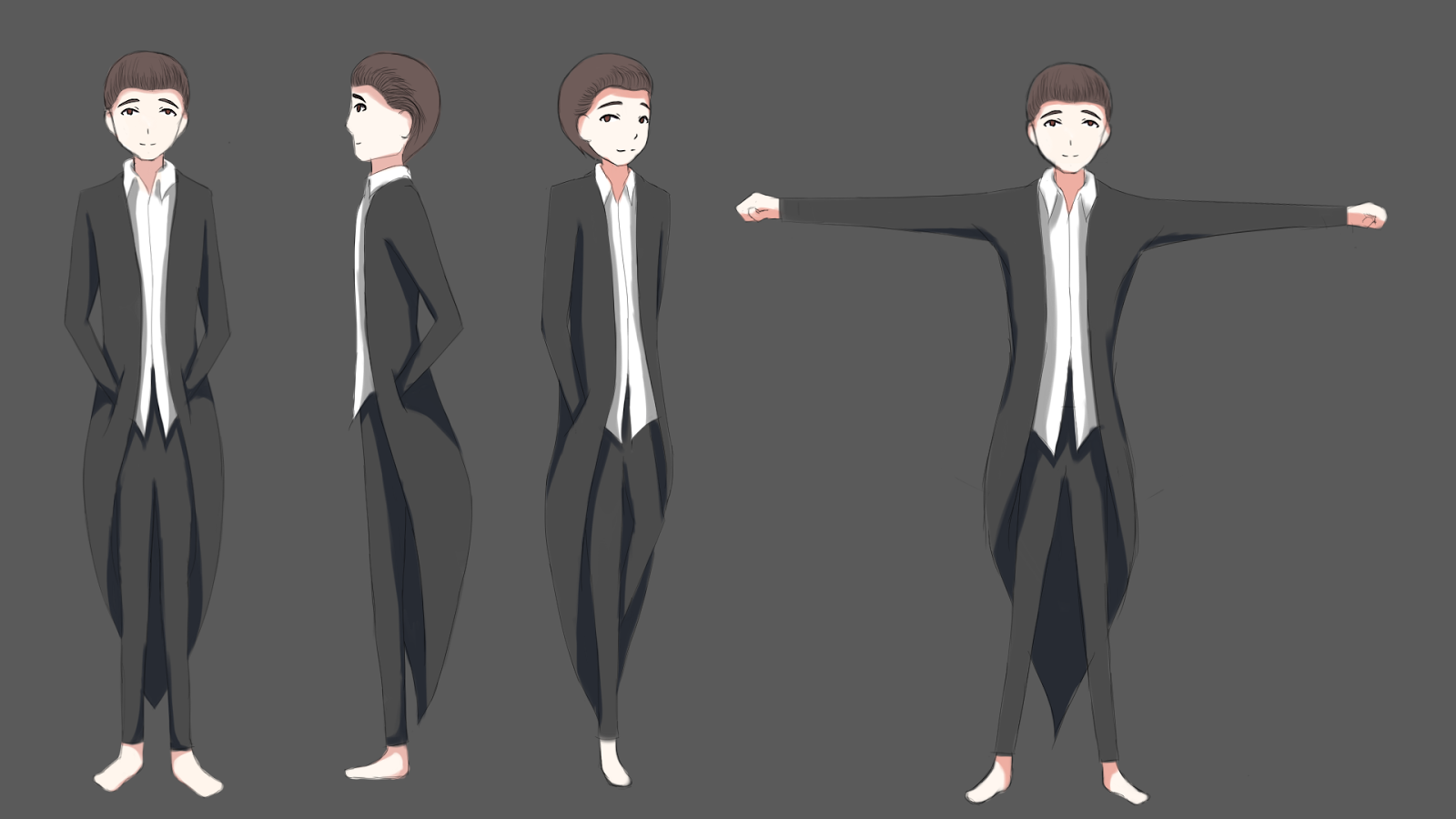 bash's studio practice : visual language: character sheet