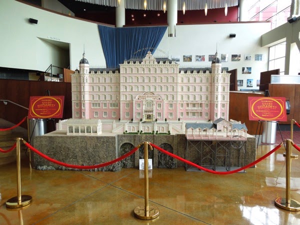 The Grand Budapest Hotel original model on display... - domesticjenni