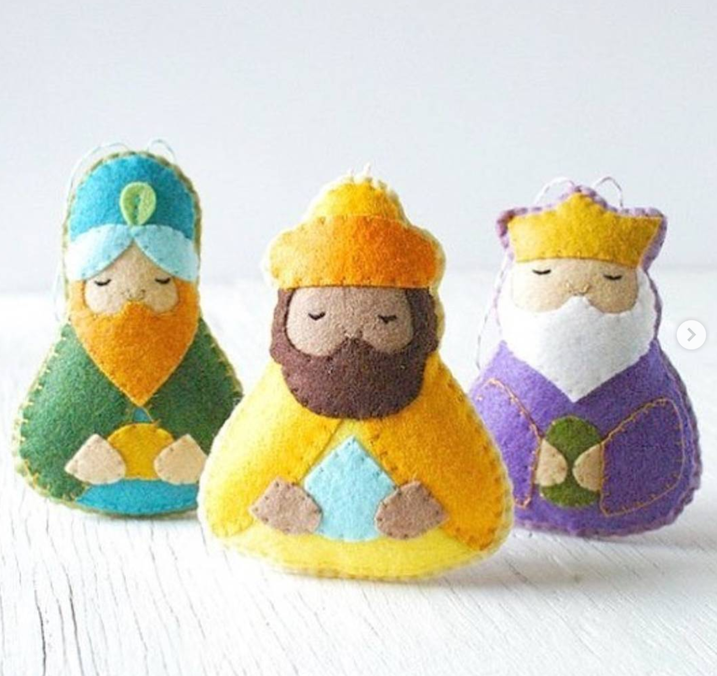 15 ideas en fieltro para Navidad