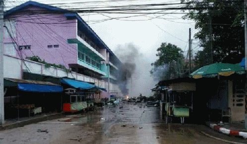 Berita Keselamatan & PDRM: Bom kereta meletup di Sungai Golok