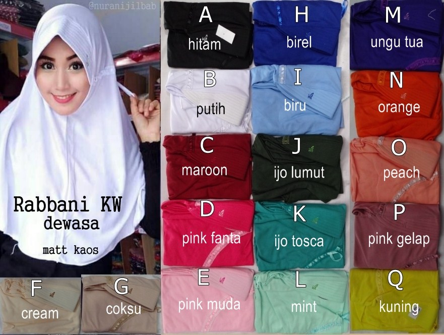 22+ Top Model Jilbab Rabbani Serut Samping