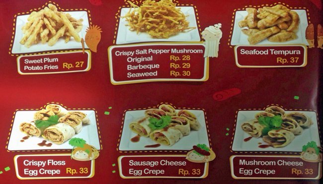 Harga Menu Shihlin Kelapa Gading Restoran Taiwanese