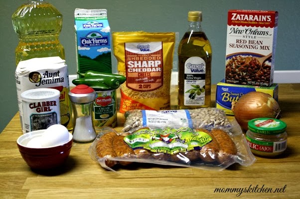 Miss Kay's Pinto Beans & Sausage + {Mom's Mexican Cornbread ...