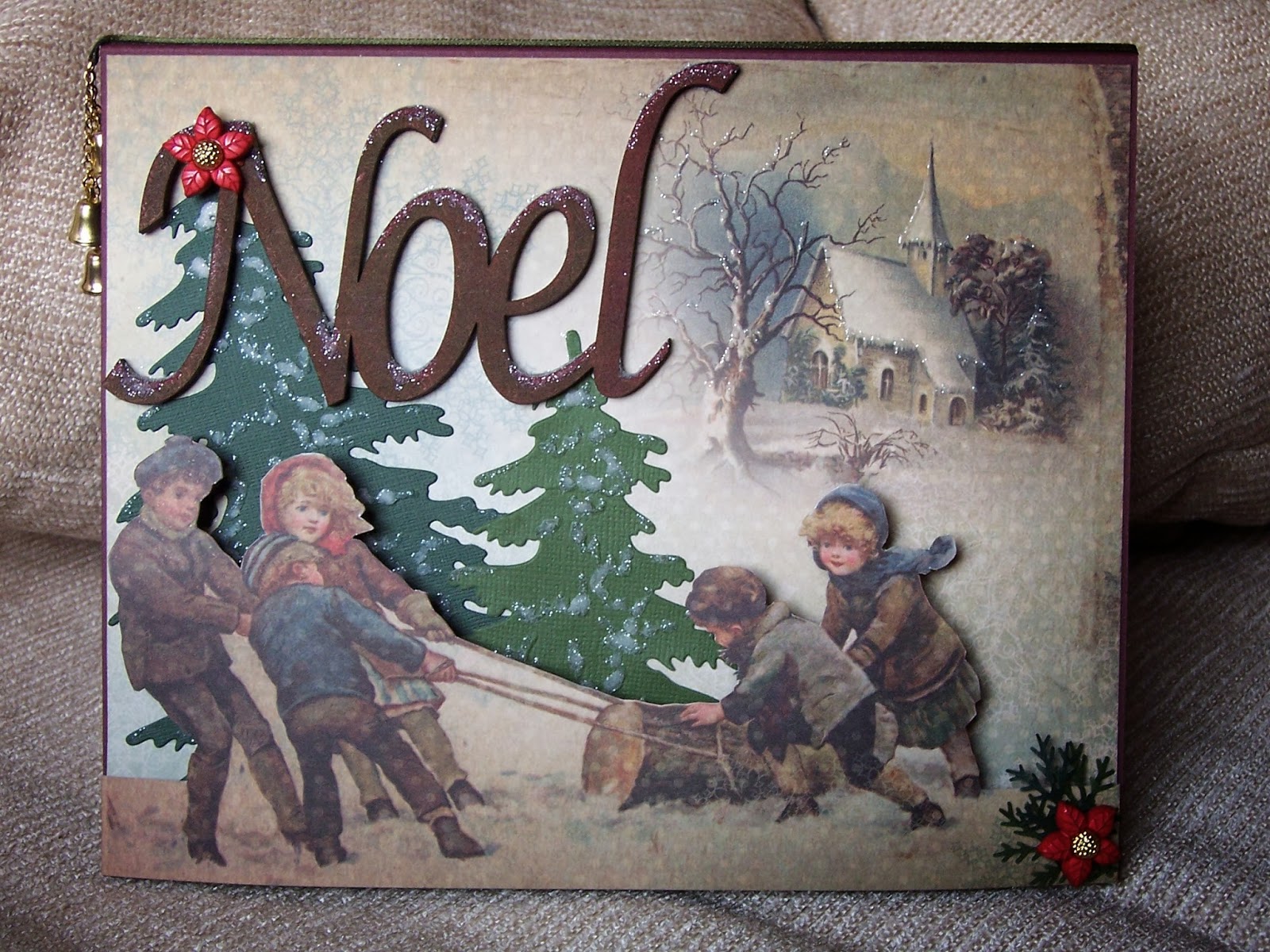 Whitch Craft: Victorian / Vintage Christmas card