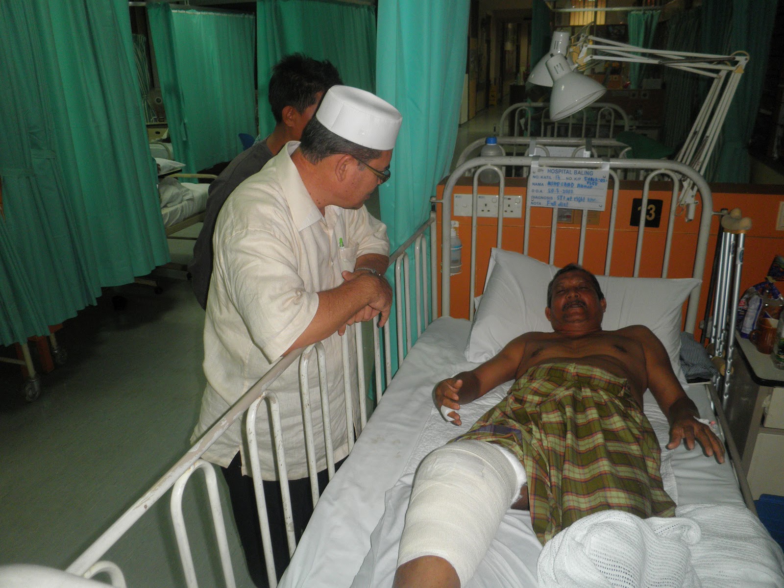 YB Cikgu Johari Adun Kupang, Baling: Melawat Titi Runtuh & Pesakit Di ...