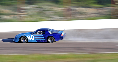 On the bleachers: Mission Valley Speedway Photos