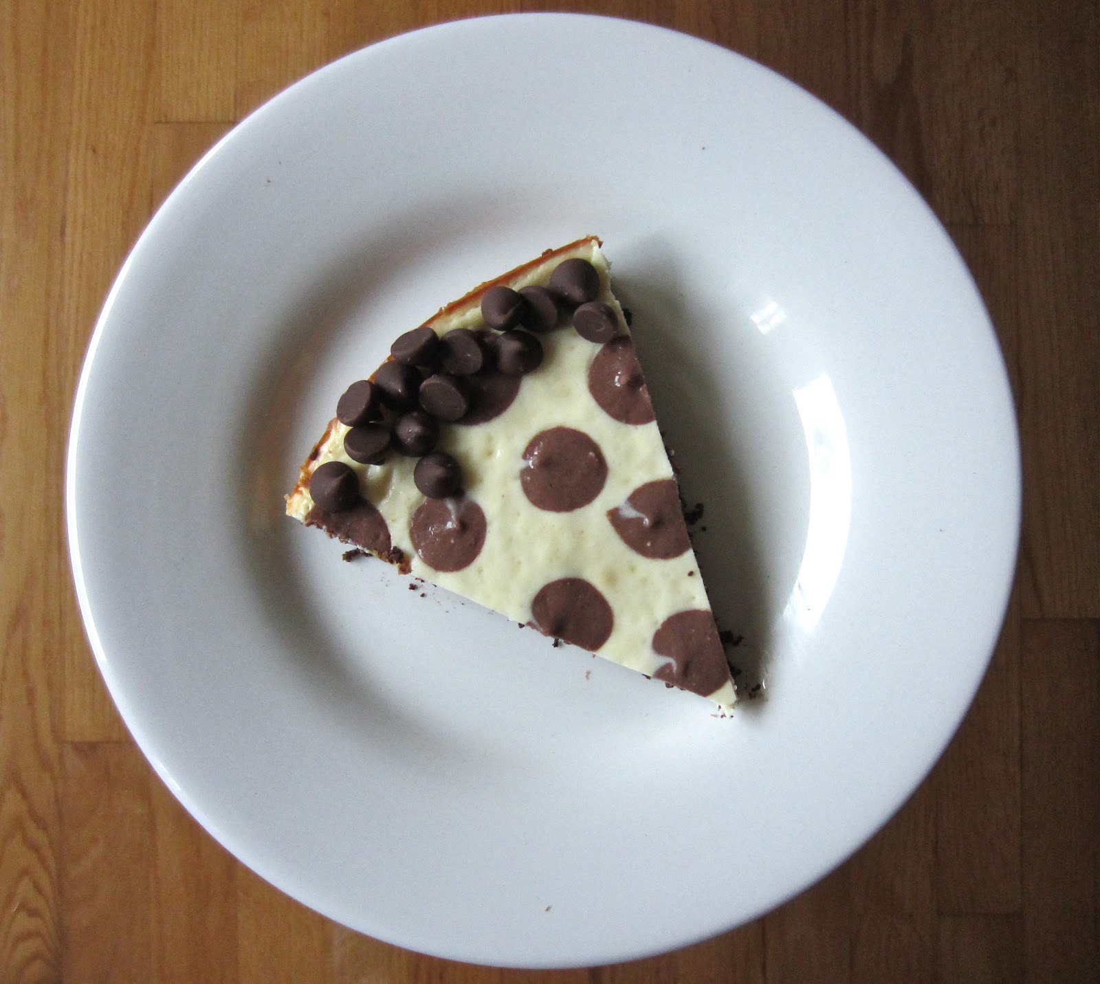 Little Mommy, Big Appetite: Crazy Cooking Challenge: Polka Dot Cheesecake