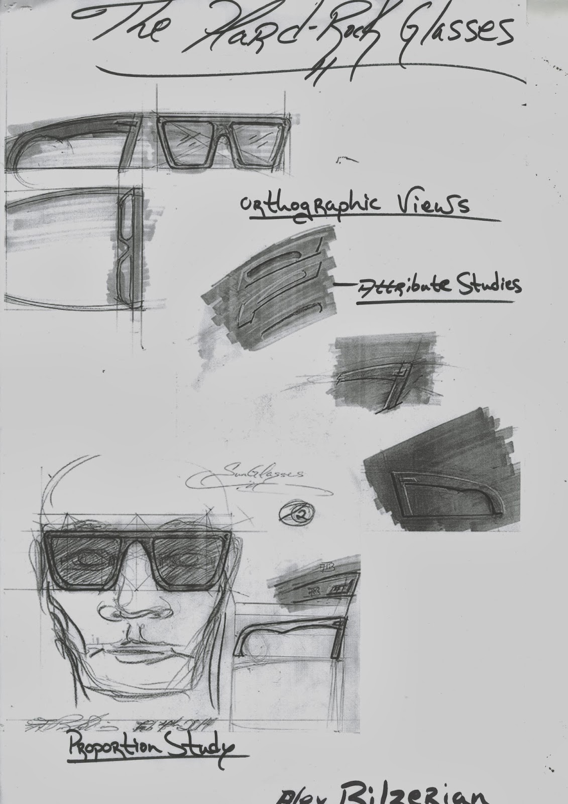 ELDS 205: Computer Aided Product Design: Paige Roche: The Hard-Rock Glasses