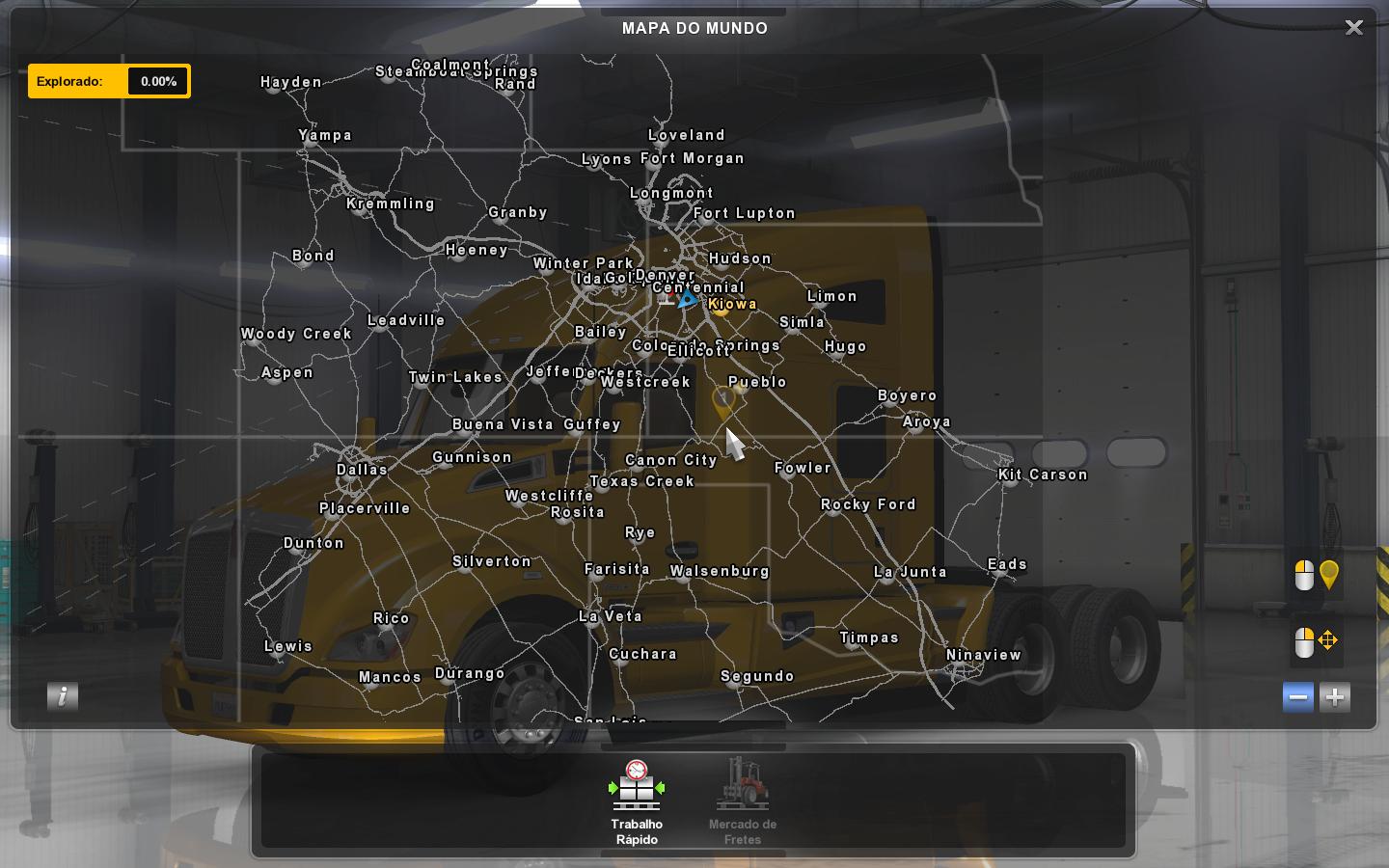 Mega Mapa América do Sul V.1.0 Atualização! - American Truck Simulator ...