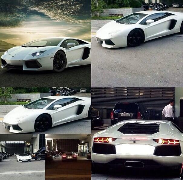 BIG BANG's G-Dragon's Lamborghini Spotted at YG Building! | Daily K Pop ...