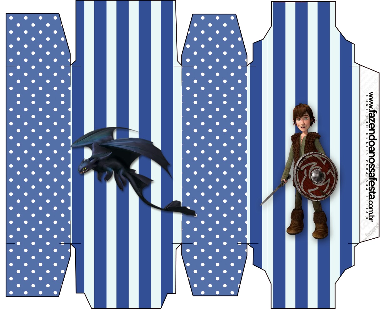 How to Train your Dragon: Free Printable Boxes. - Oh My Fiesta! in english