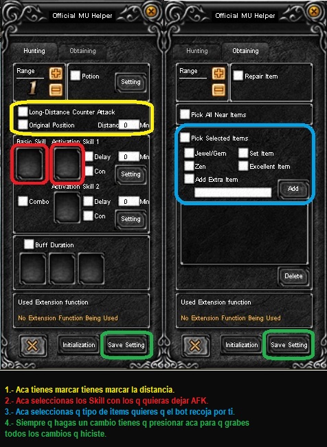 Mu Magdalena Helper: Mu Helper (Bot para dejar AFK)