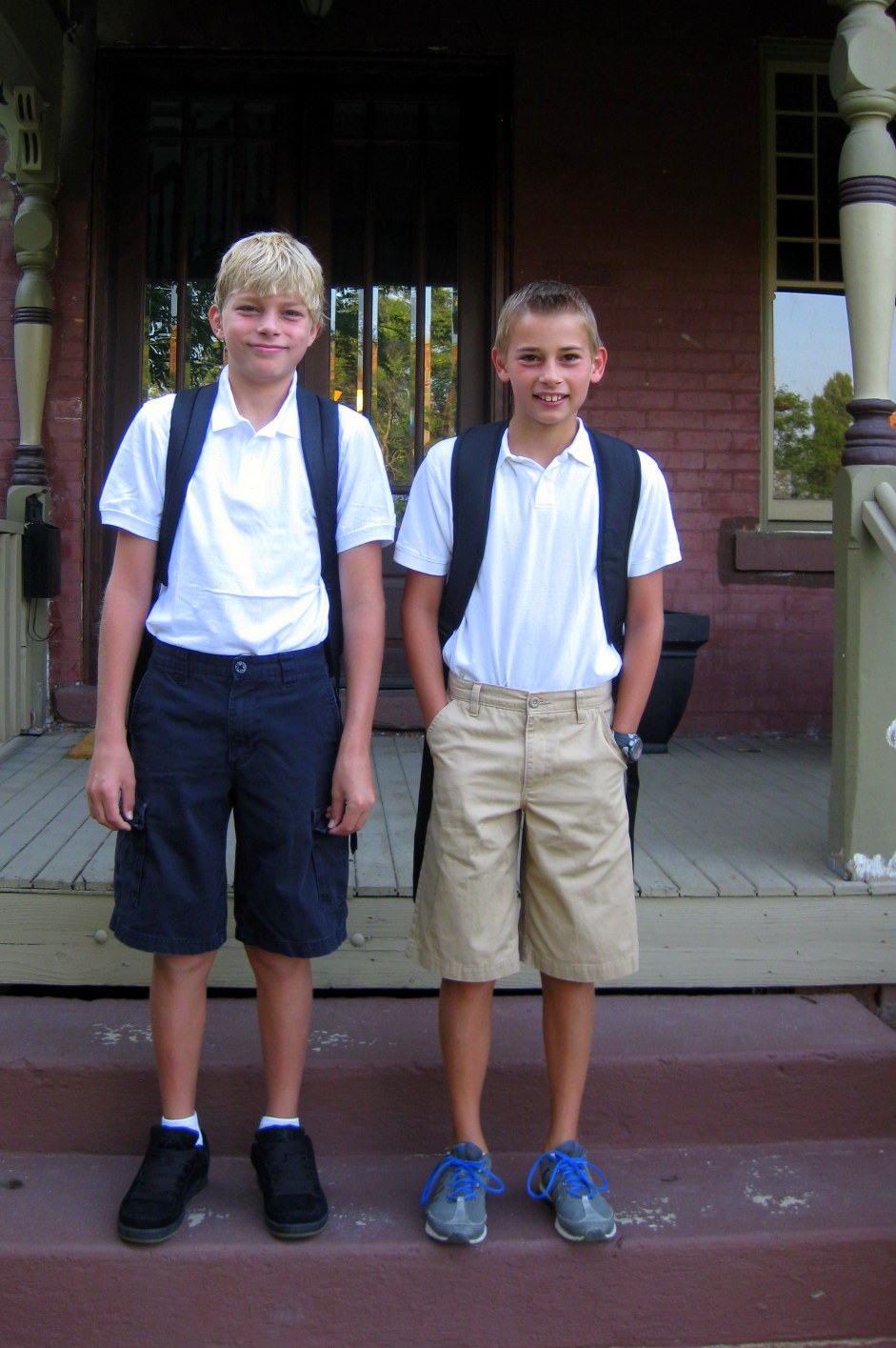 Five Kids in Five Years: The First Day of School - 2012