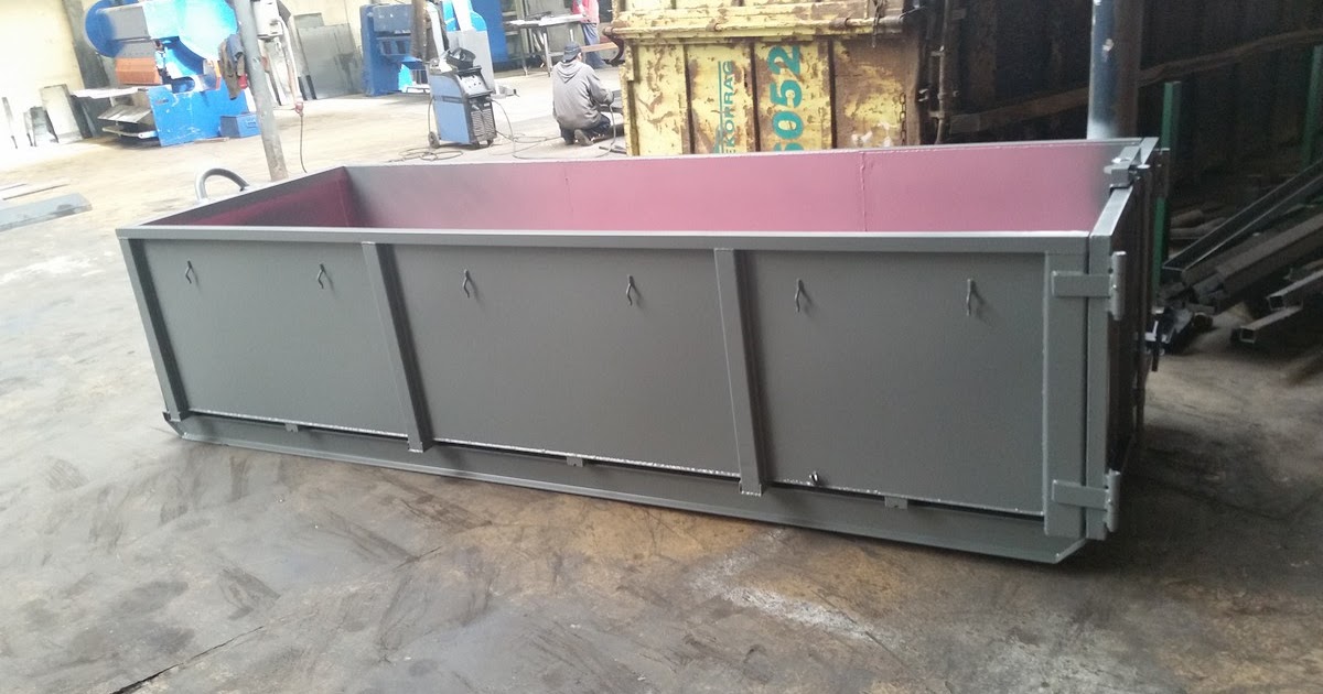 hákové přepravní kontejnery: Kontejner typ Avia 3m3 chodníkový