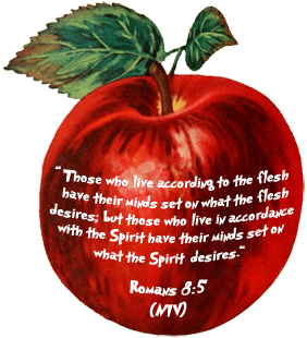 Romans 8:5 | Christian Clip Art Review