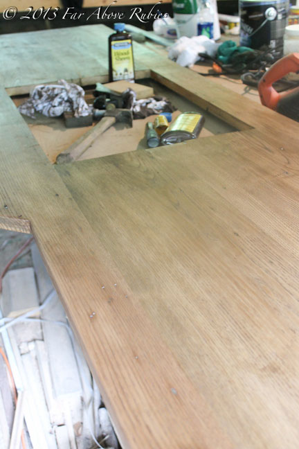 Choosing the right finish and going for it... - Whispering Pines Homestead