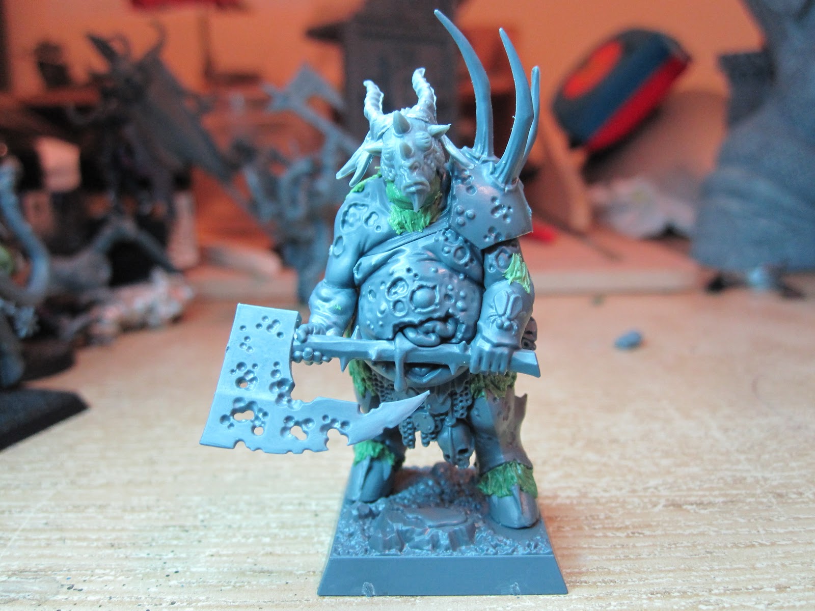 A Taste of Chaos: Dirty animal - Pestigor Champion WIP