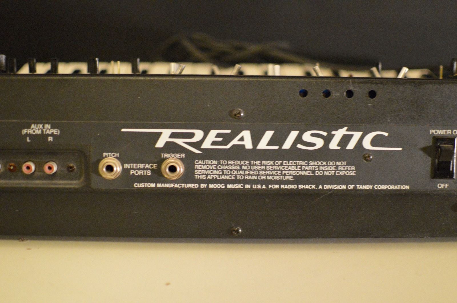 MATRIXSYNTH: Realistic MG-1 Synthesizer by Moog SN 9773