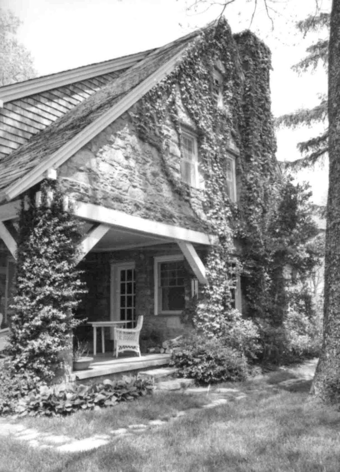 The Rowell Bosse North Carolina Room: Many Homes Built With Stone ...