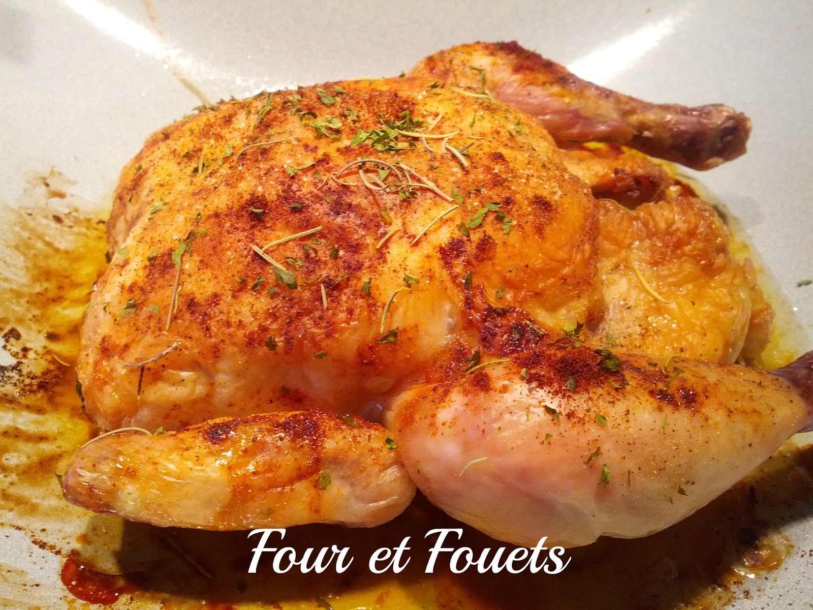 Four et Fouets pour Sara: Poulet au citron au four