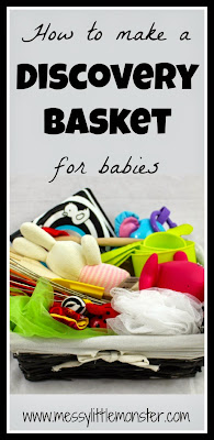 How to make a Discovery Basket - Messy Little Monster