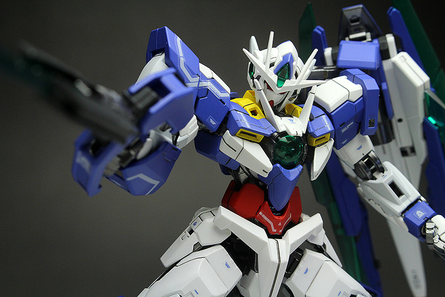 Painted Build: RG 1/144 00 Quanta [Detailed]