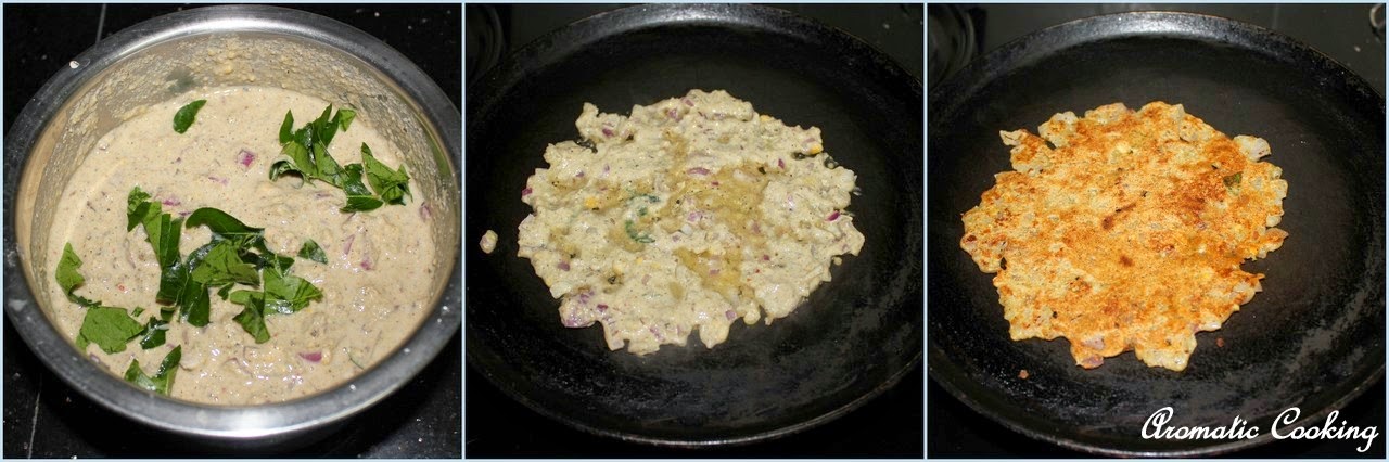 Aromatic Cooking: Kambu Adai, Bajra ( Pearl Millet ) Adai