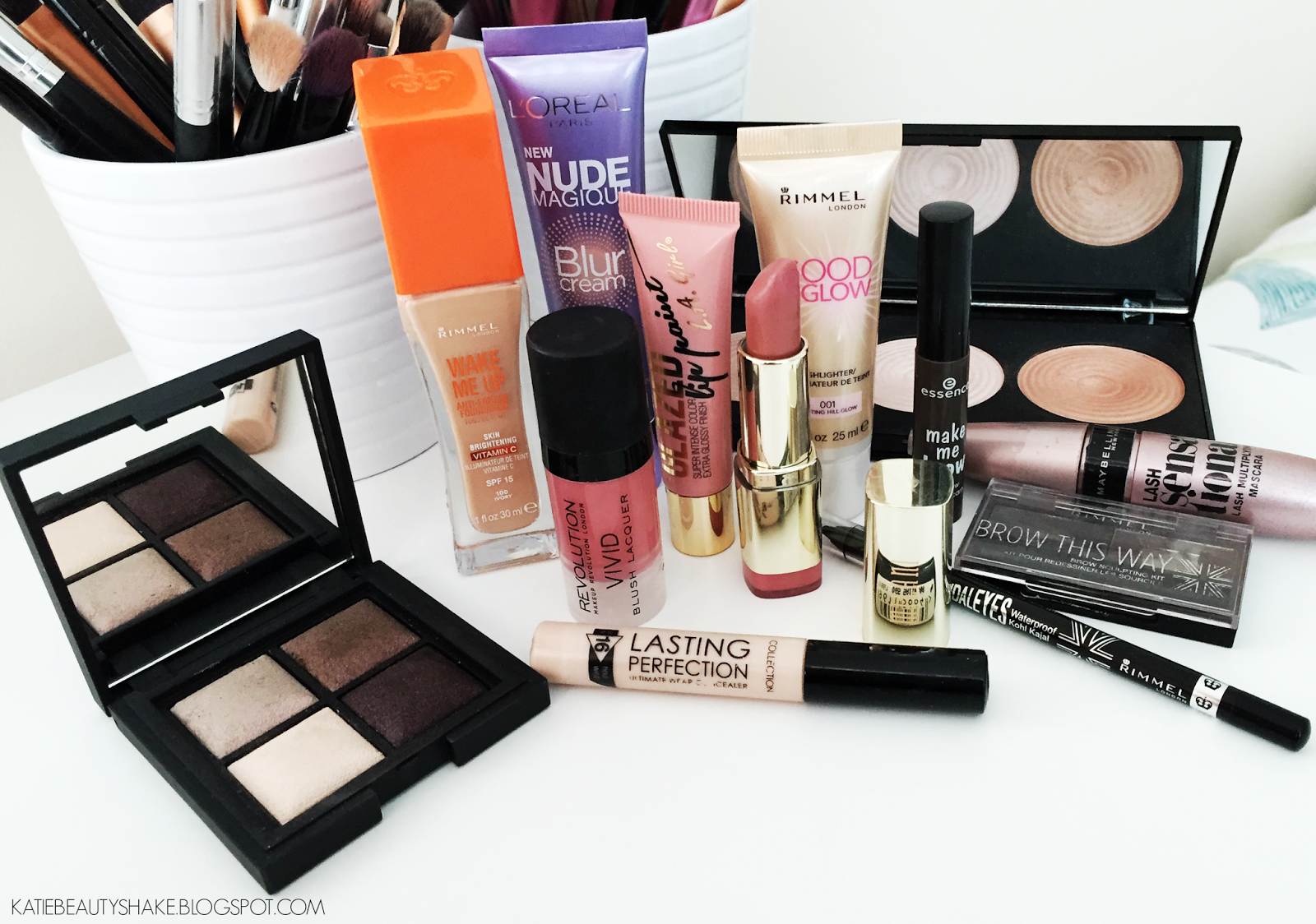 KATIEBEAUTYSHAKE: AFFORDABLE MAKEUP WEEK: FACE FRIDAY MAKEUP PRODUCTS