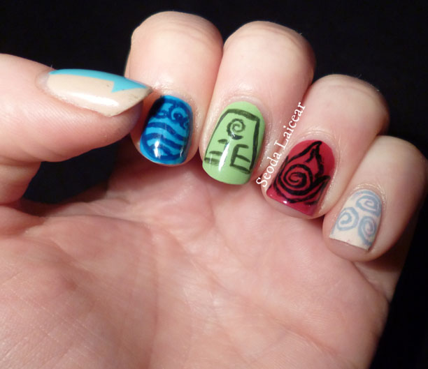 Seoda Laicear: Nerdy Nails Issue 6: Avatar: The Last Airbender