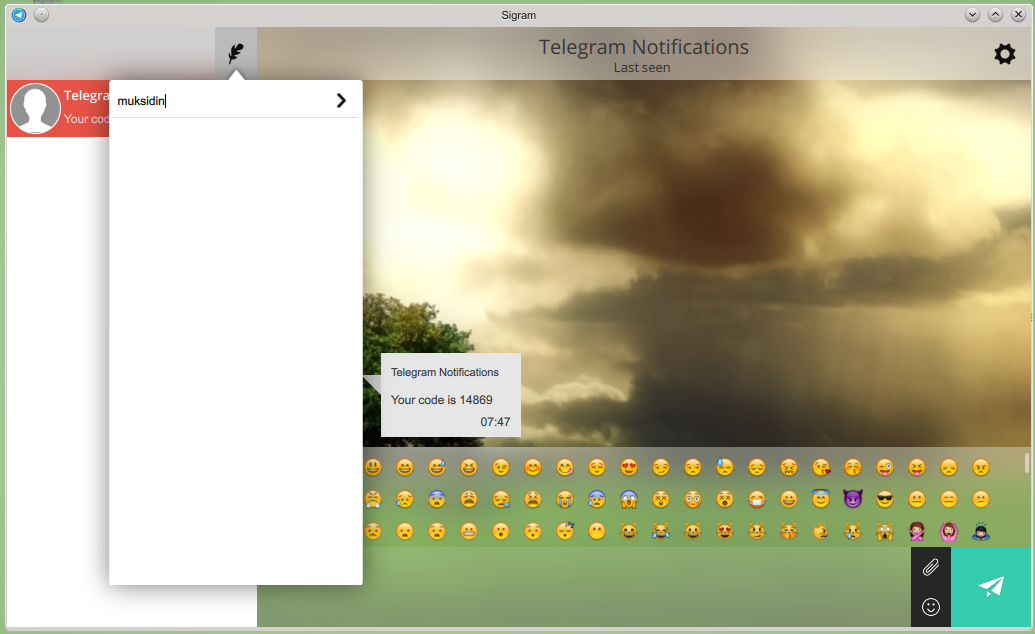 Sigram - Desktop Telegram Client | Linux Desktop