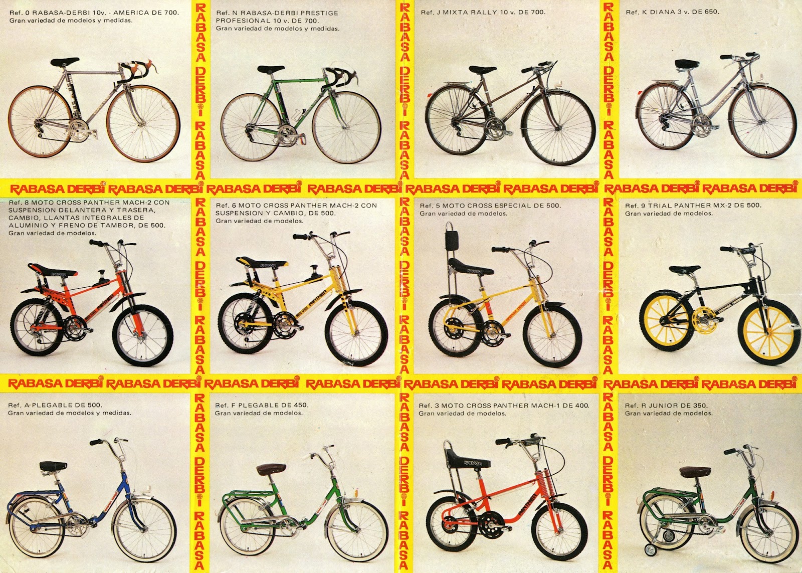 Aventurasenunabiciplegable: Minivelos made in Spain